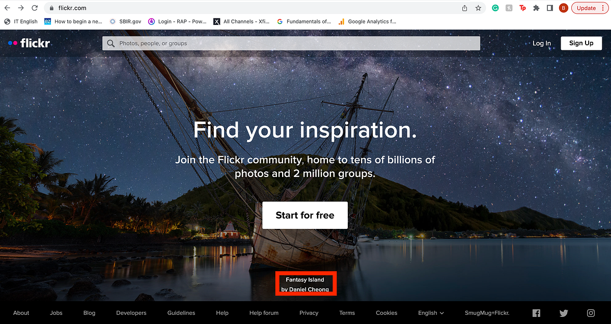 Flickr: The History of Image. Flickr is a website that supports… | by ...