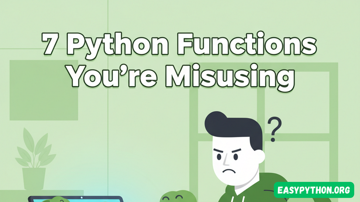 7 Python Functions You’re Probably Messing Up (And How to Fix Them 🐍) | by Azeem Teli | PyZilla ...