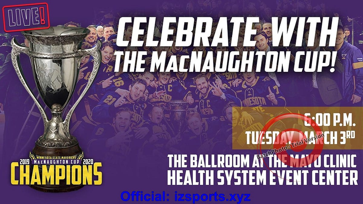STREAM!! 2020 MacNaughton Cup Championship Celebration [LiveStream ...