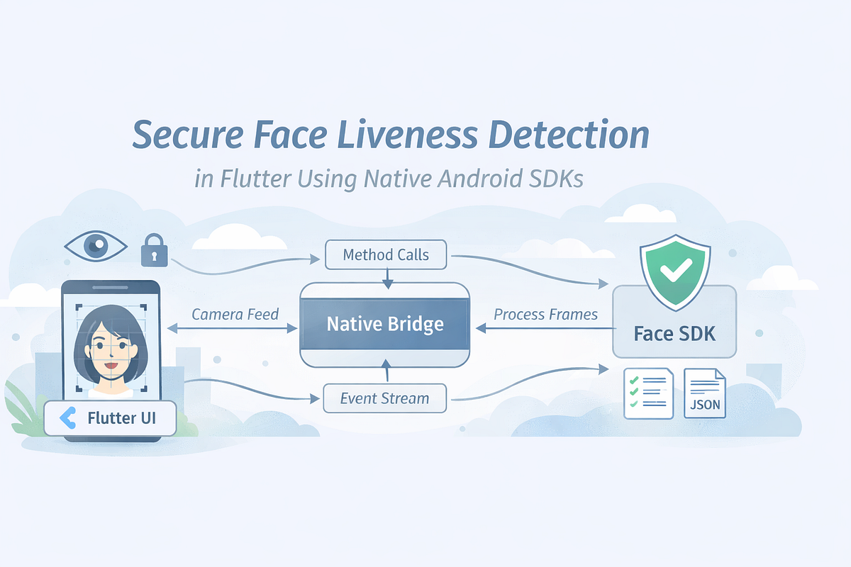 Secure Face Liveness Detection in Flutter Using Private Native Android ...
