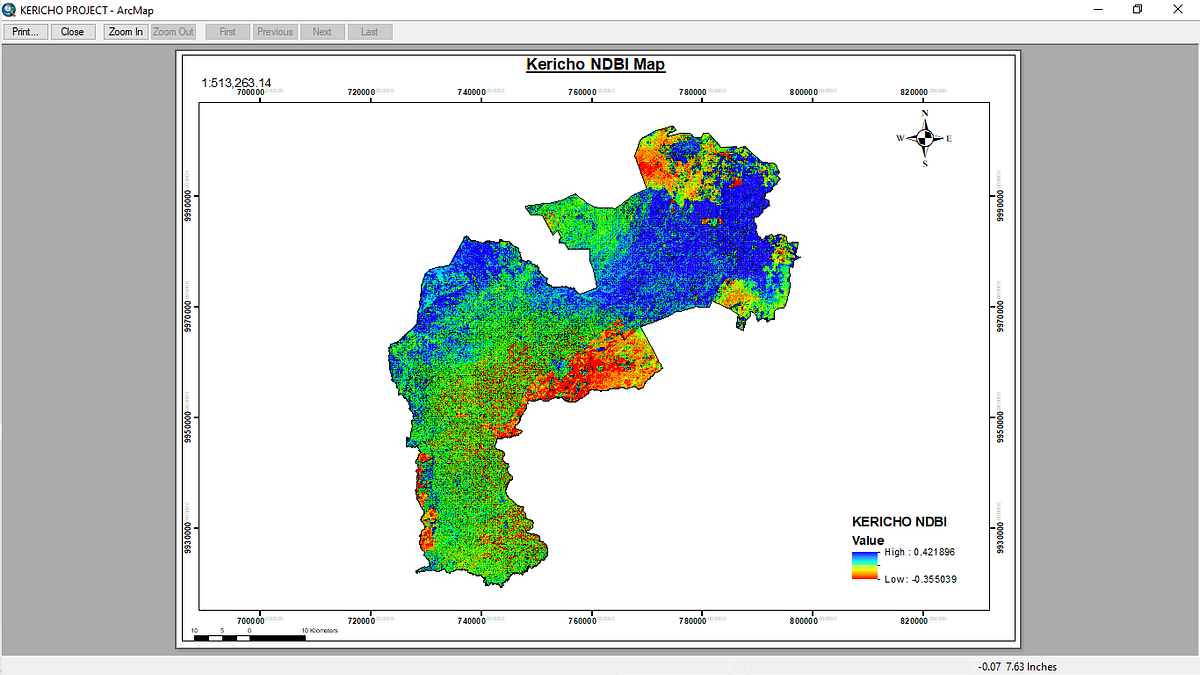 Correlation on NDBI and LST. CASE STUDY : Kericho County ,Kenya | by PETER NDIRITU THUKU | Medium