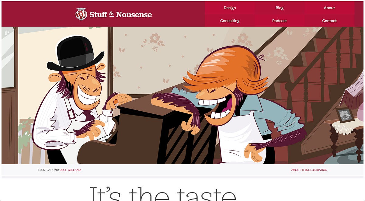 It’s the taste. The all new Stuff and Nonsense | by Stuff & Nonsense ...