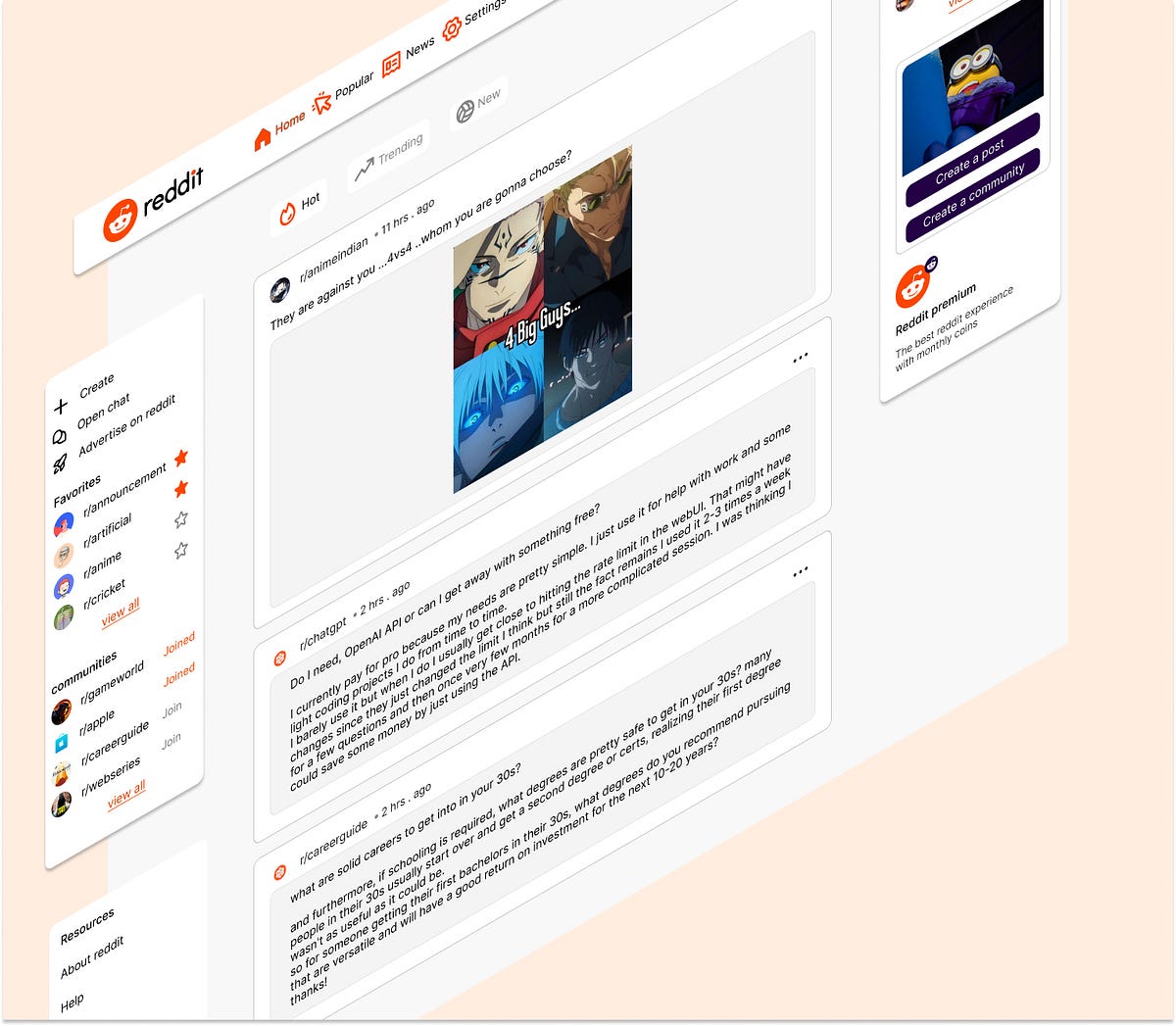 REDDIT Redesign- case study. Introduction | by Arshiya M A | Medium