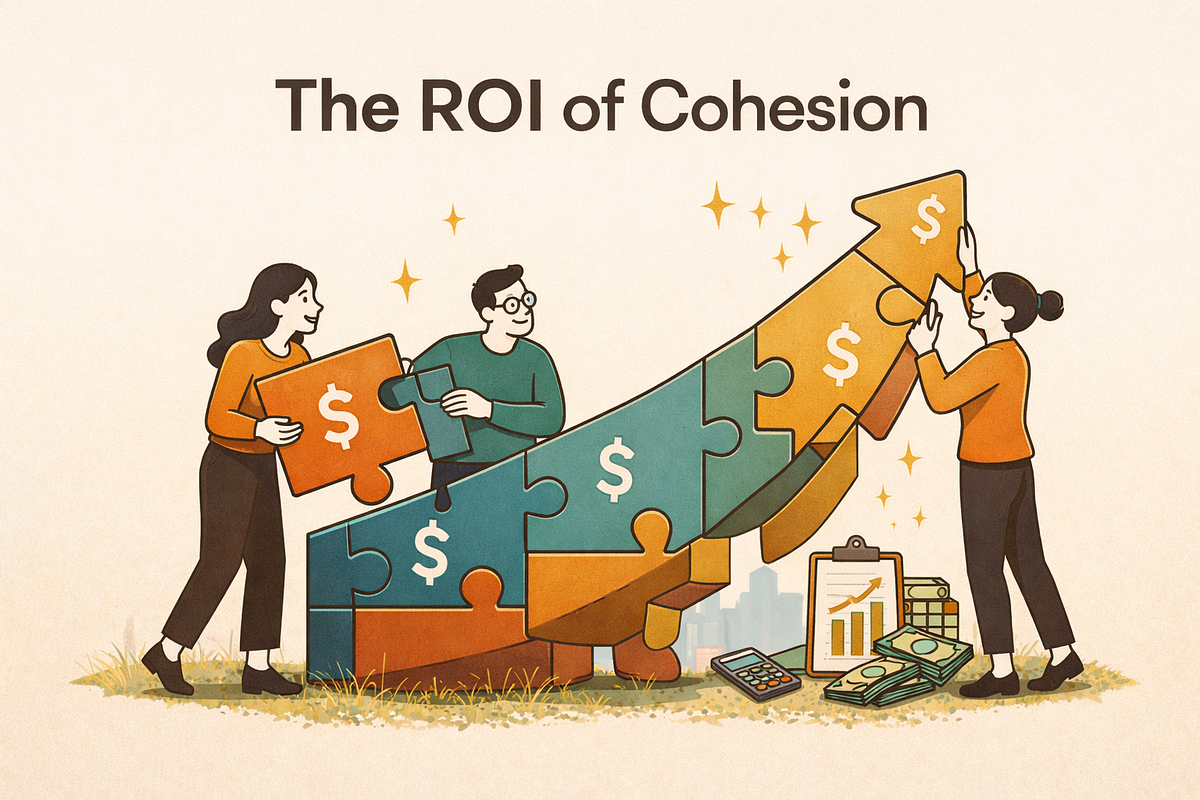 The ROI of Cohesion. When you build a design system, people… | by J ...
