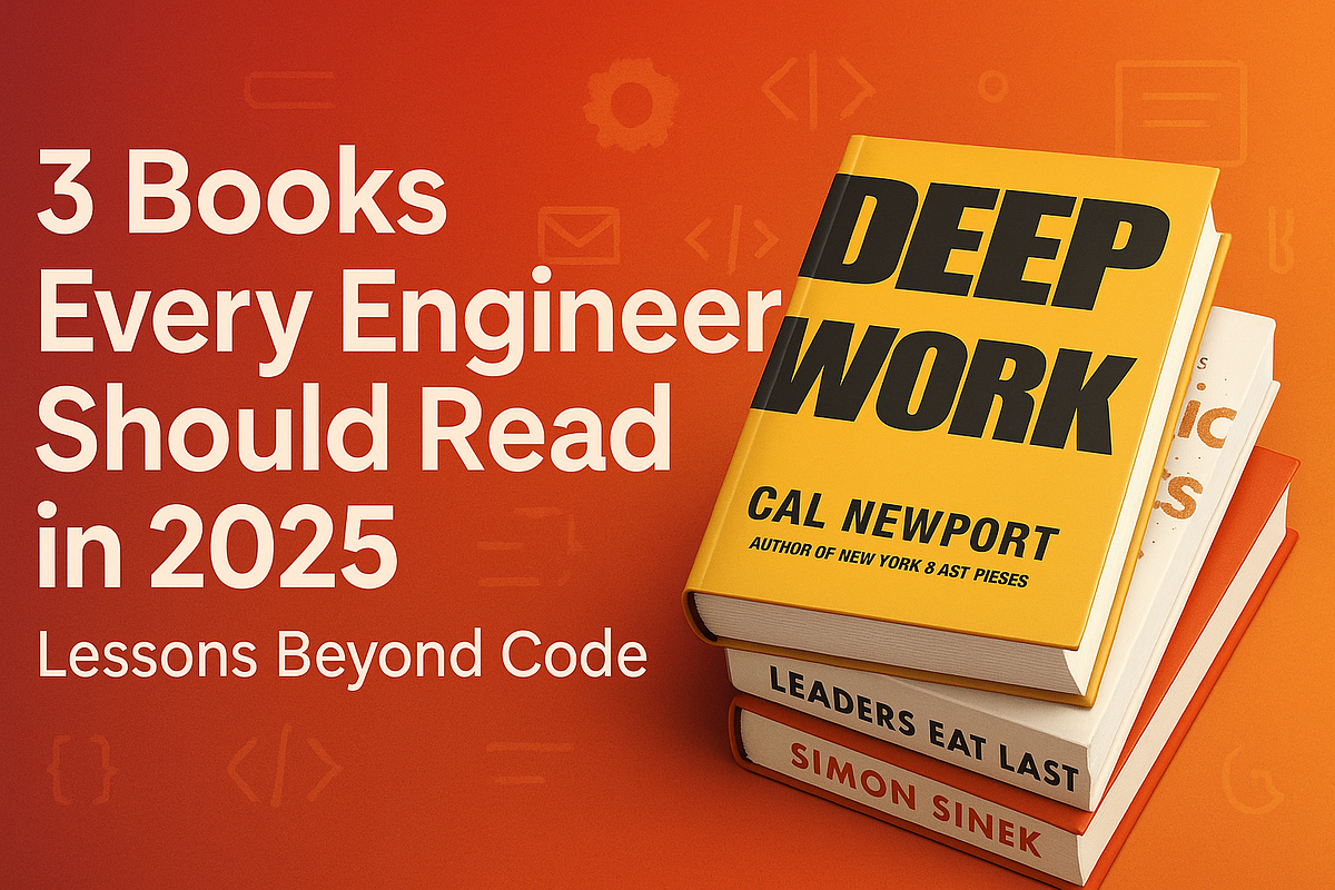 3 Books Every Engineer Should Read in 2025 (and Why) | by Abhishek Verma | Medium