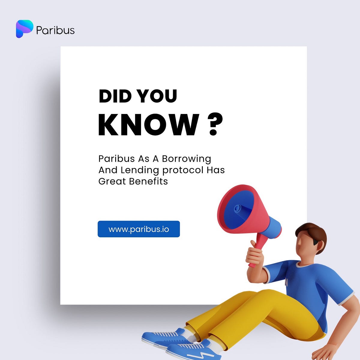 Benefits Of Paribus As A Borrowing And Lending Protocol | by Umoh Emmanuel | Medium