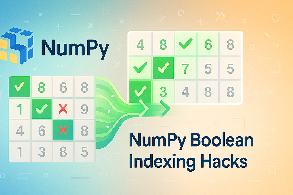 10 NumPy Boolean Indexing Hacks I Use Daily | by Thinking Loop | Oct, 2025 | Medium