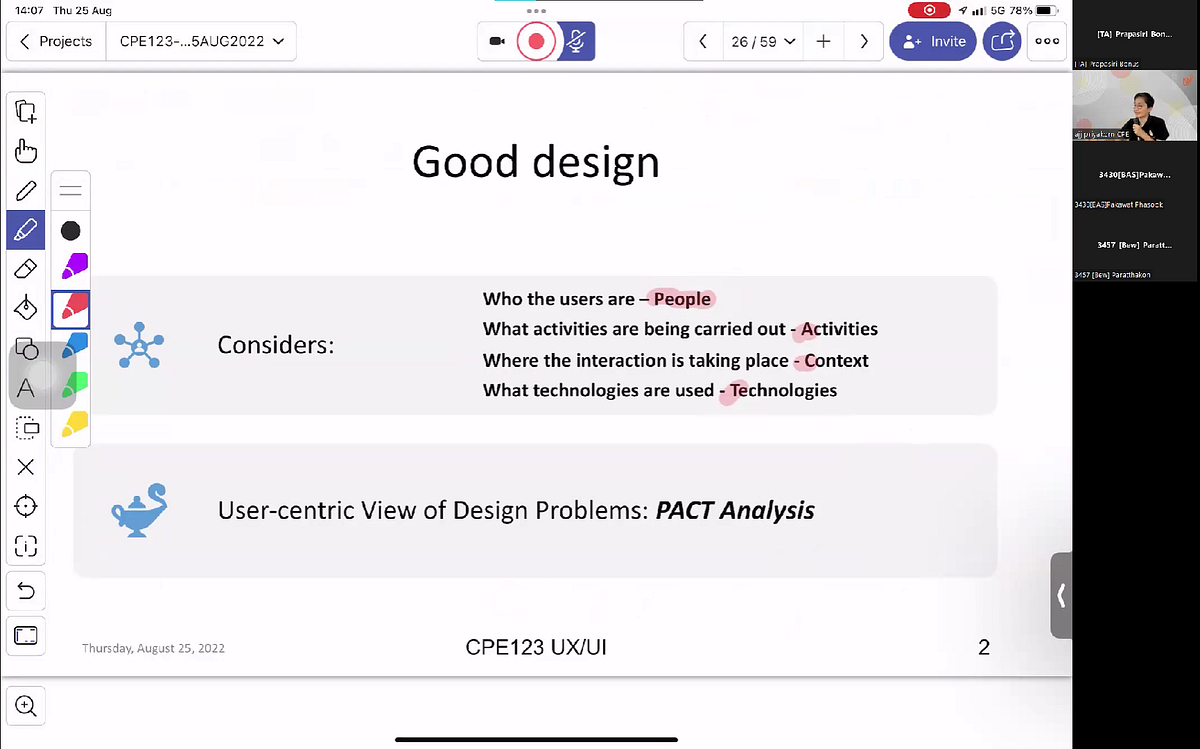 CPE123 Week3 — PACT Analysis. This week, Ajarn June introduced us to ...