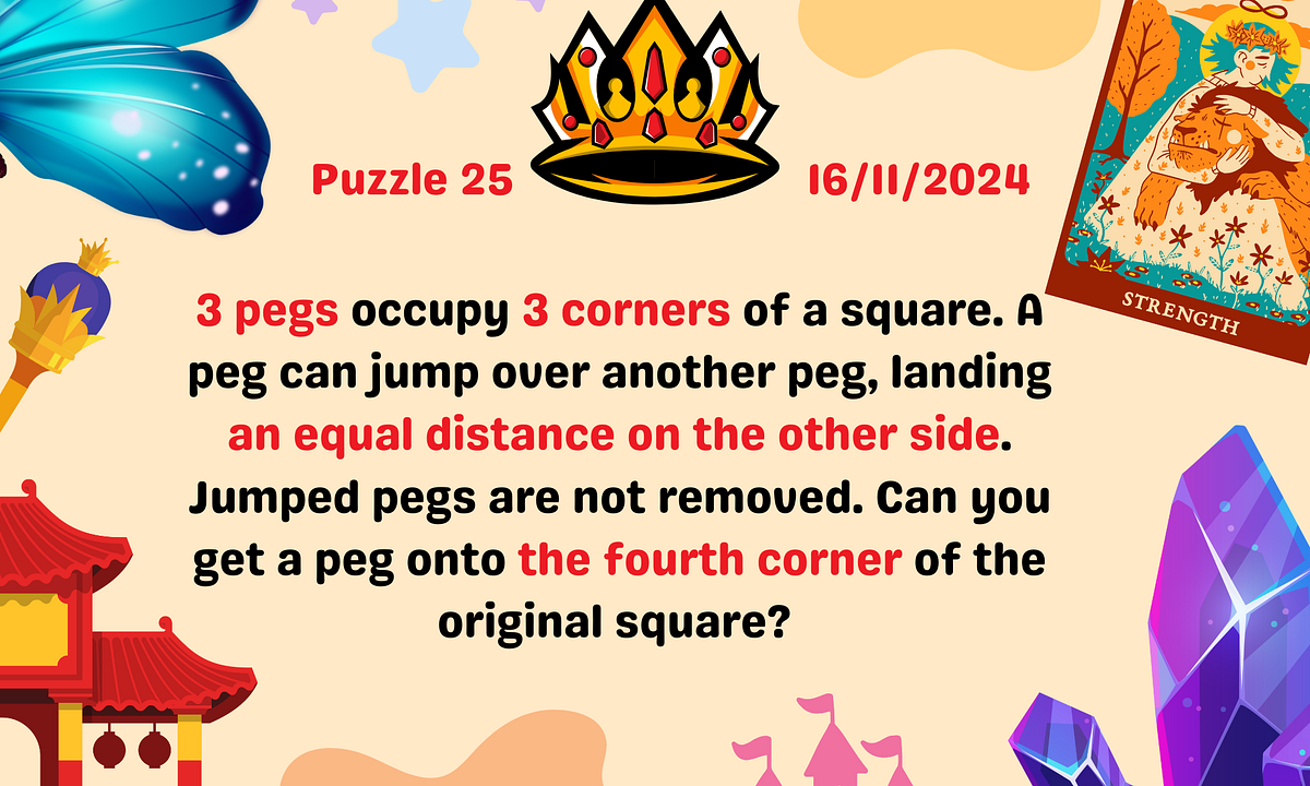 Can It Jump To The Fourth Corner? | by BL | BL’s Weekly Math Games ...