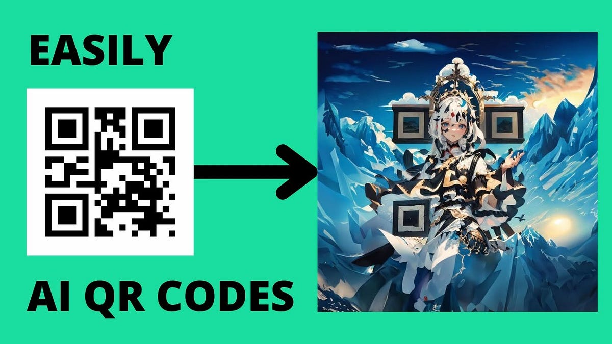 Creating Stunning AI-Generated QR Art: A Step-by-Step Guide | by Dilip Kashyap | Level Up Coding