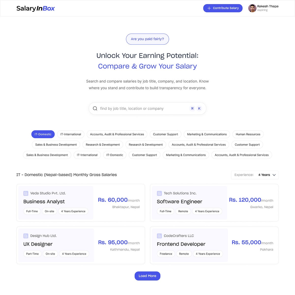 Reimagining SalaryInBox: A UI/UX Case Study on Transforming Nepal’s ...