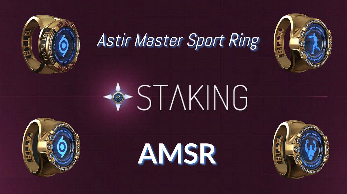 Staking - v 2 - AMSR. - CORE - Staking for the Astir Master… | by Bit ...
