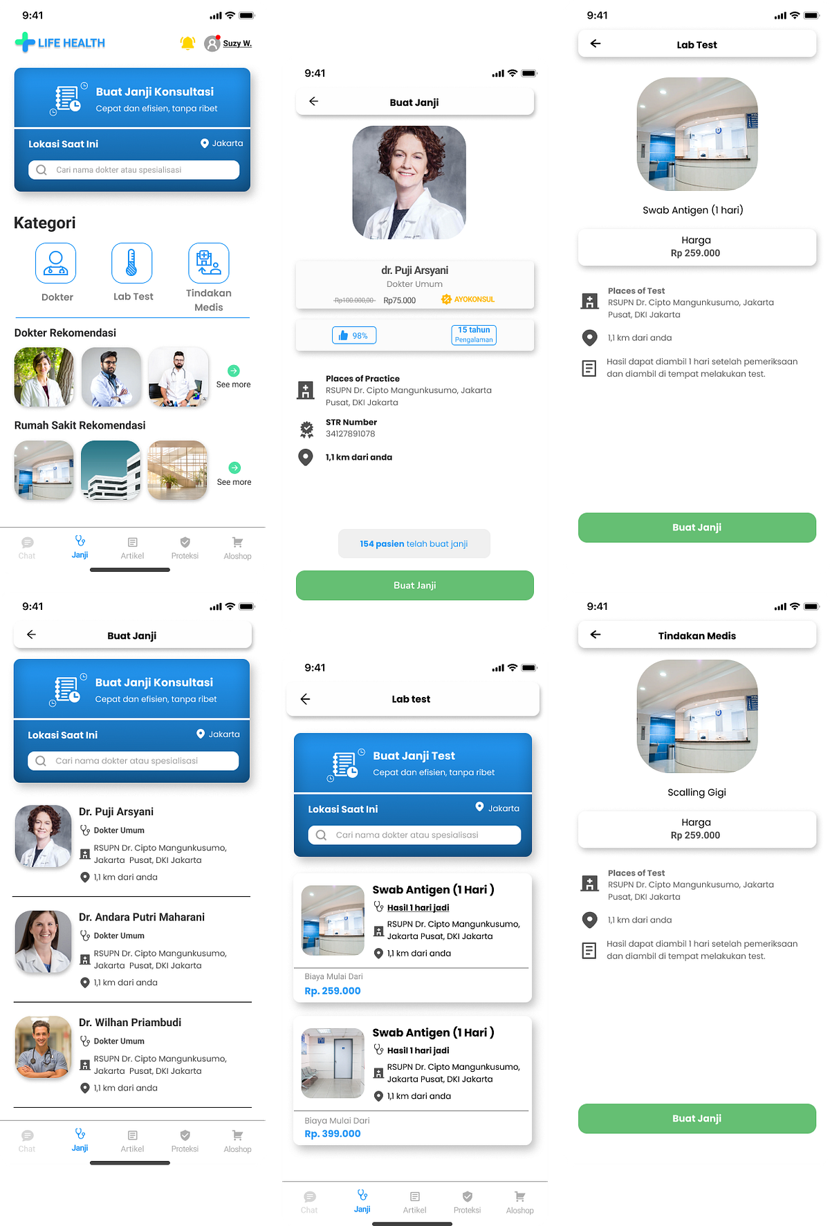 Life Health — UI/UX Study Case. Disclaimer : This project is part of ...