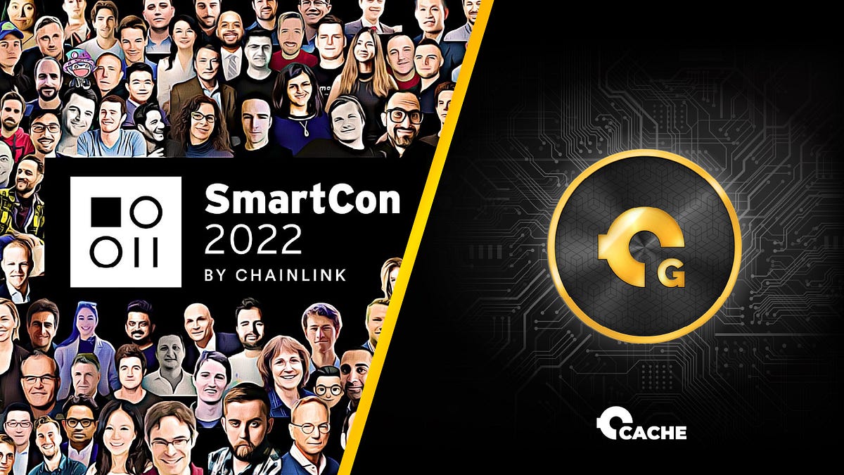 CACHE is Attending Chainlink SmartCon 2022 - CACHE Gold - Medium