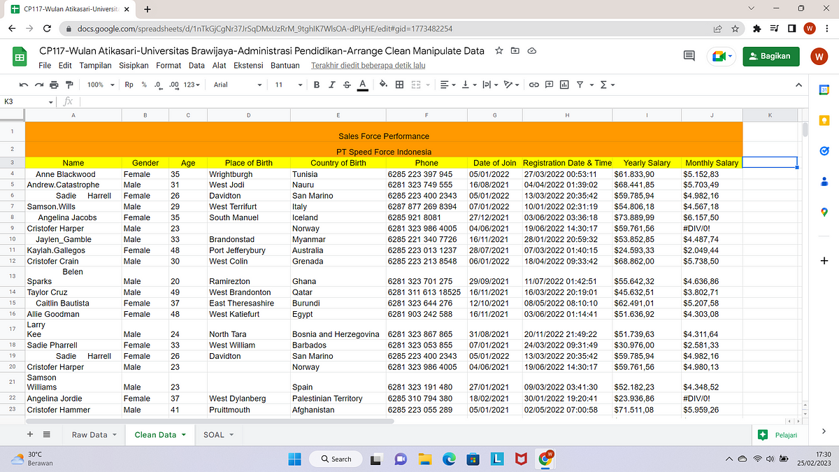DIGITAL LEARNING : ARRANGE CLEAN MANIPULATE DATA | by Wulan Atikasari ... DIGITAL LEARNING : ARRANGE CLEAN MANIPULATE DATA | by Wulan Atikasari ...