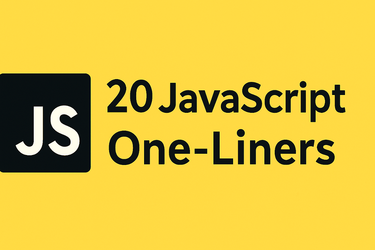 20 JavaScript One-Liners That Will Change How You Code Forever | by Amir Ali | Stackademic
