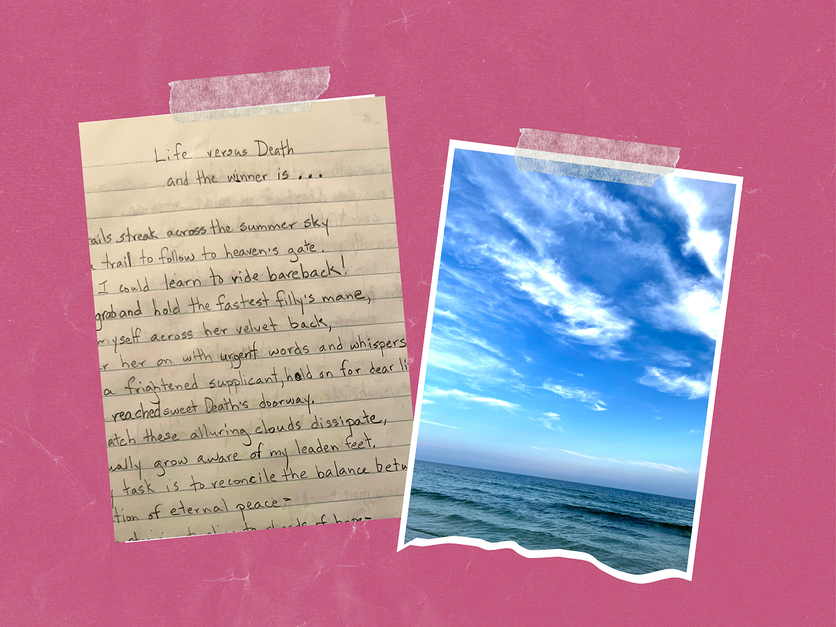 Life vs Death.. And the winner is… | by Sherry Atkinson | Paper Poetry ...