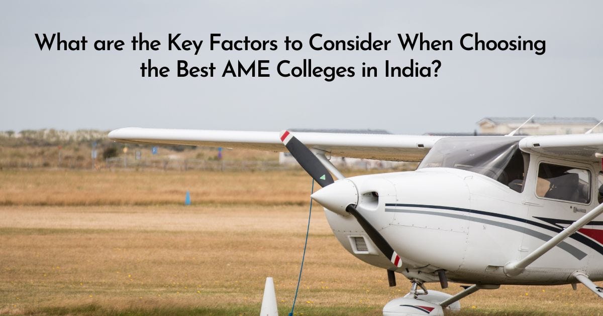 What are the Key Factors to Consider When Choosing the Best AME ...