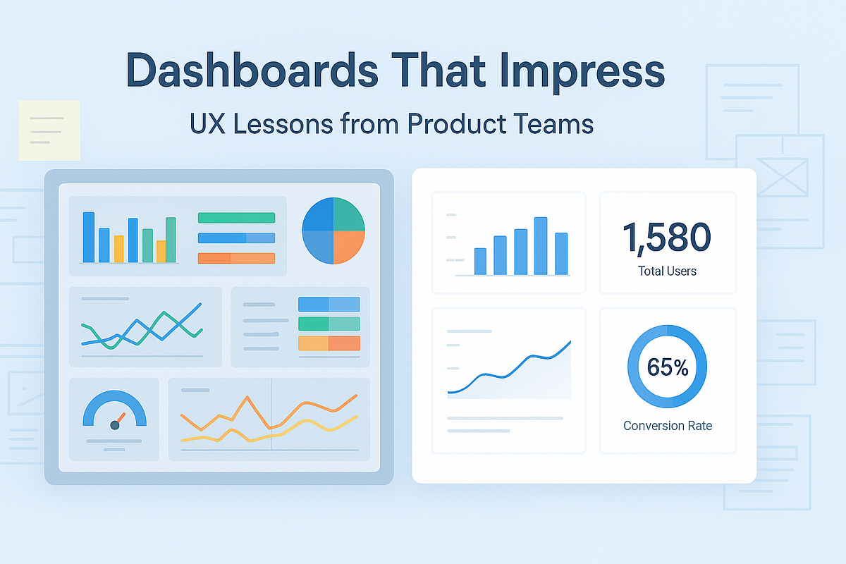 Dashboards That Impress: UX Lessons from Product Teams | by Nikulsinh ...