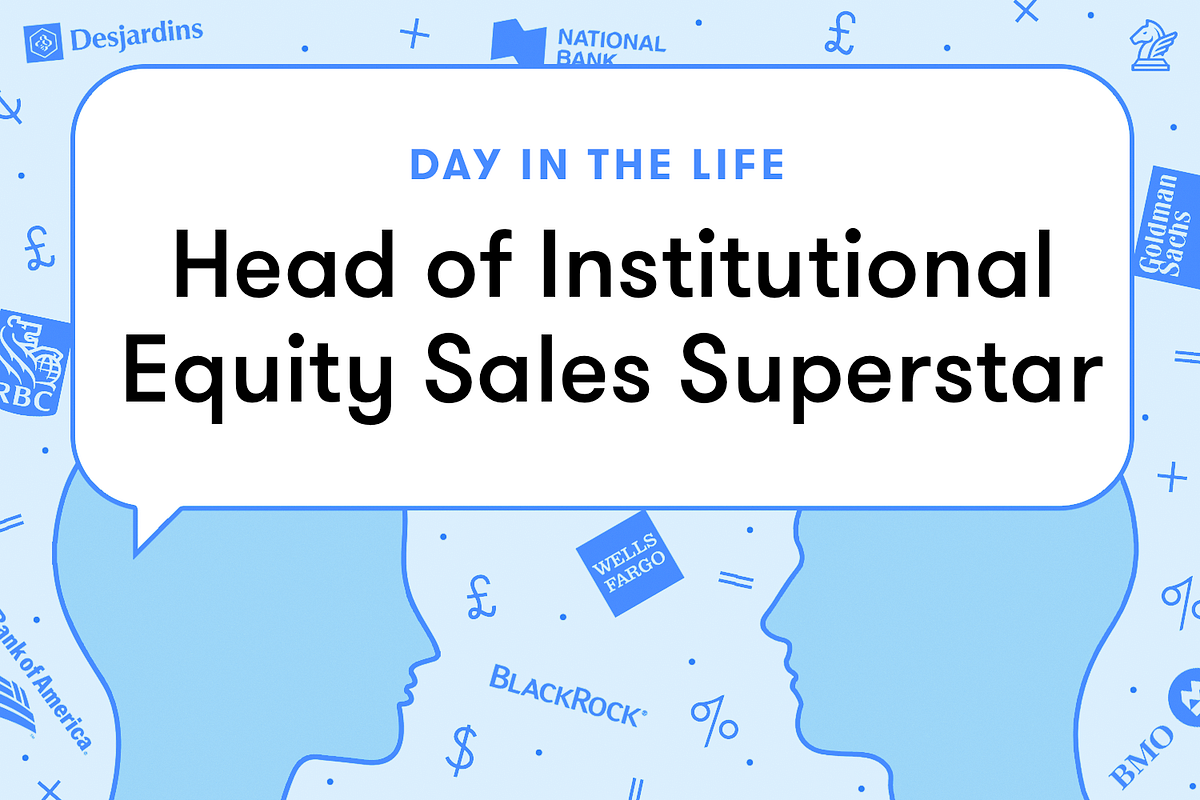 #Day In The Life | Head of Institutional Equity Sales | by FINTROS | Medium