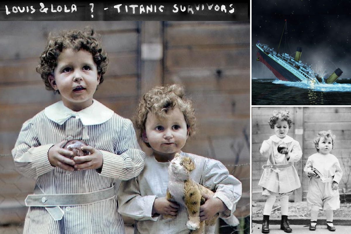 The True Story Of The 2 Toddlers Who Survived The Titanic Alone | by ...