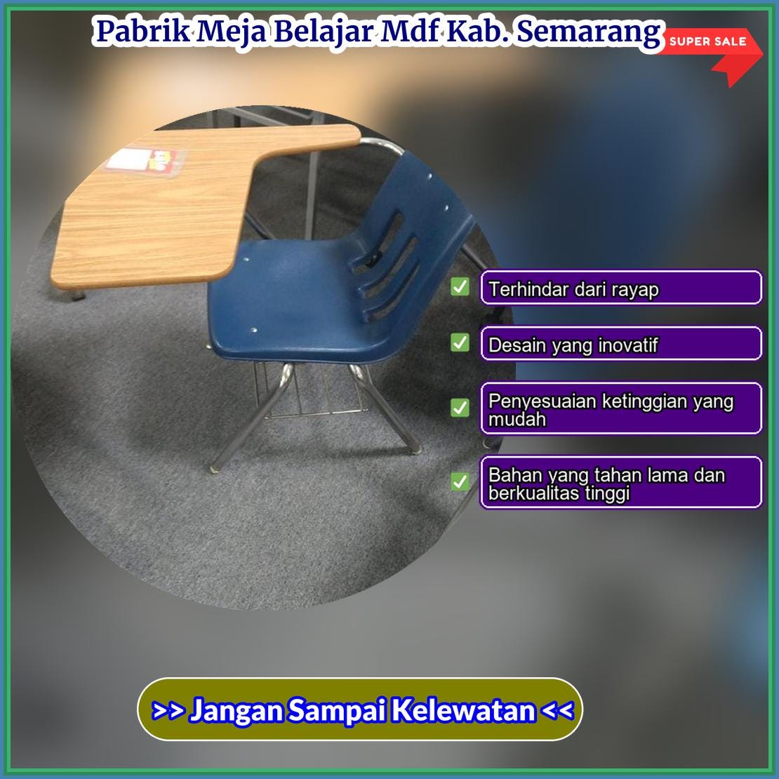 Pabrik Meja Belajar Mdf Kab Semarang - Mejadisekolah - Medium