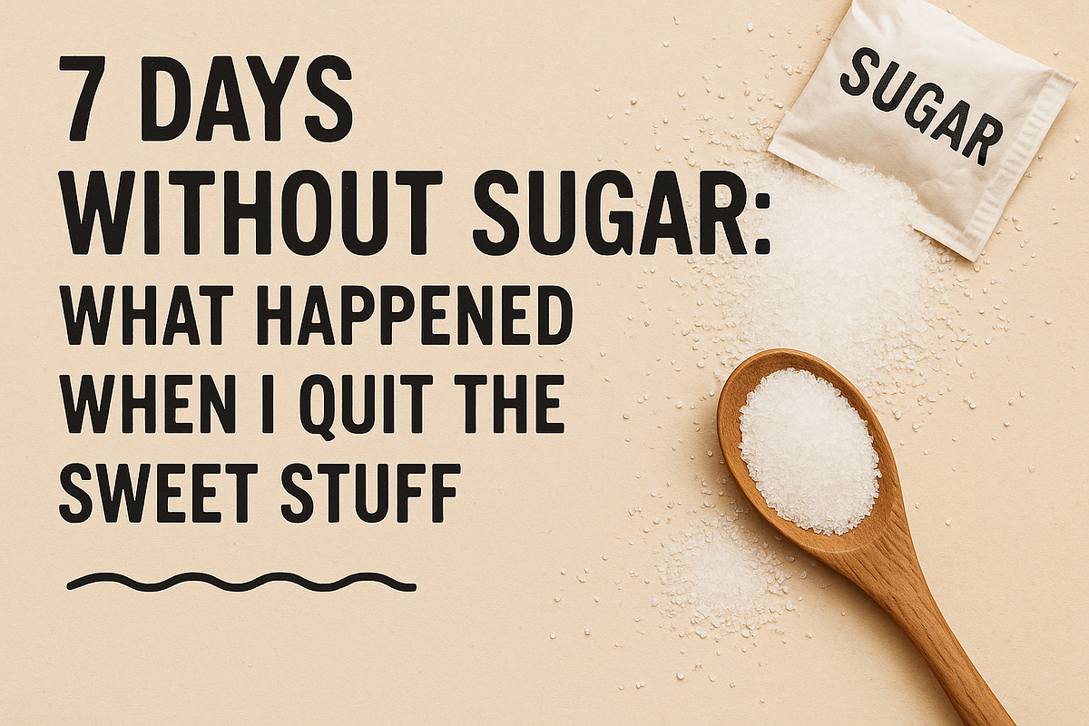 7 Days Without Sugar: What Happened When I Quit the Sweet Stuff | by ...