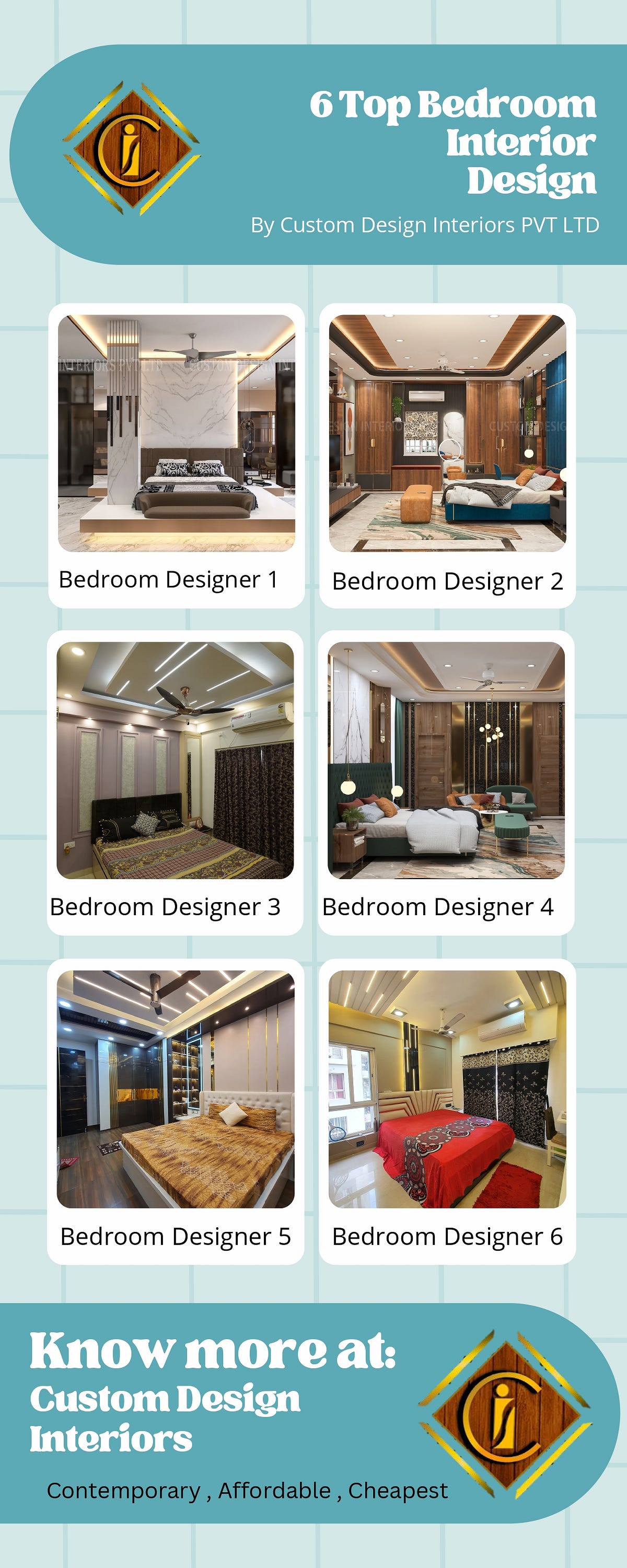 Contemporary master bedroom designs in Kolkata| Affordable master bedroom interior designs in ...