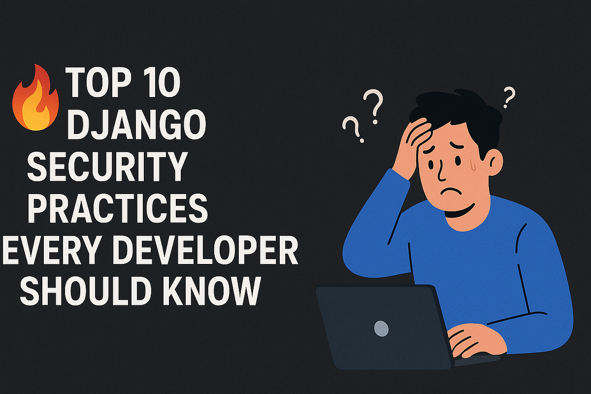 Top 10 Django Security Practices Every Developer Should Know 🚀 | by Dipak Pawar | Sep, 2025 | Medium