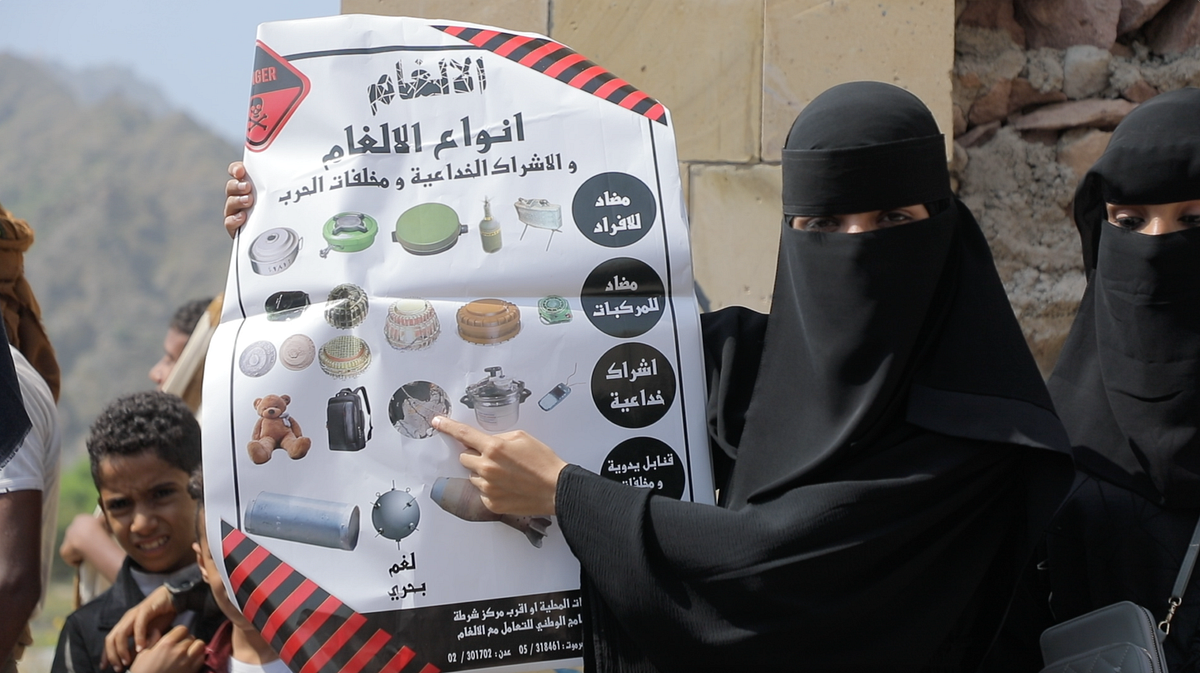 Landmine Awareness in Yemen: Changing gender dynamics | by Project ...