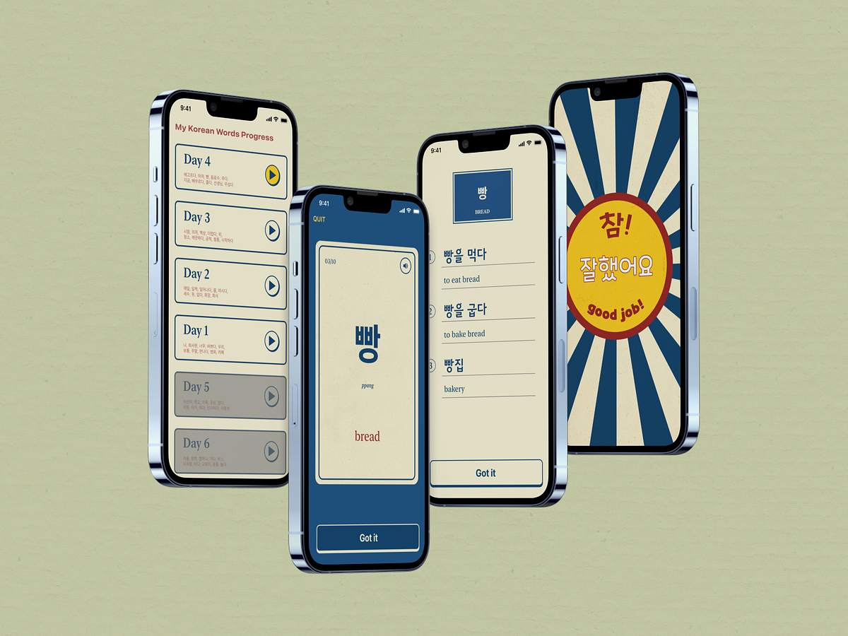 A Case Study: Designing Osip Obaek — An App for Learning Korean Words ...