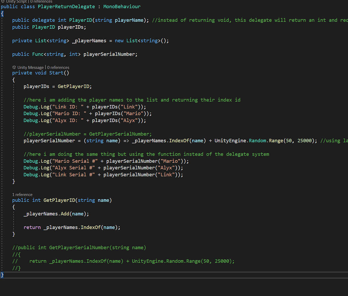 Dev Log 138: Creating Player ID’s & Serial Numbers | by Kenny Pruitt | Medium