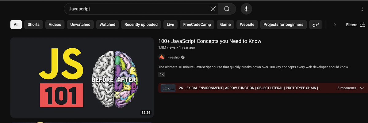 Recreating youtube filter horizontal scrolling. | by LeulAria | Medium