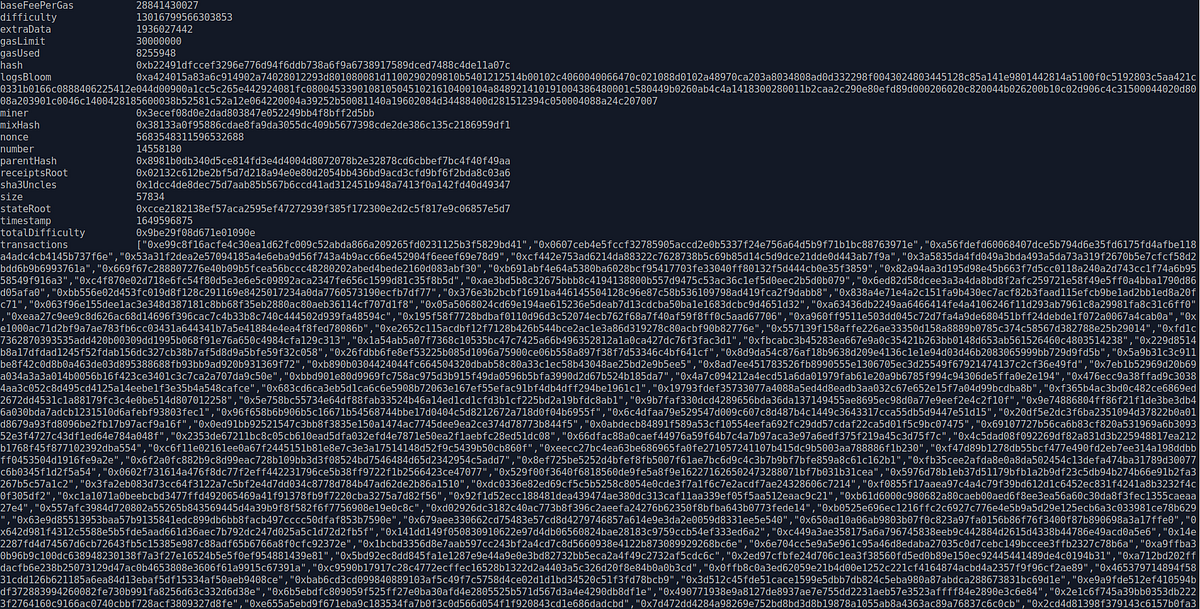 Seth: A Blockchain CLI Tool. Querying blockchain data from the… | by engn33r | yAcademy | Medium