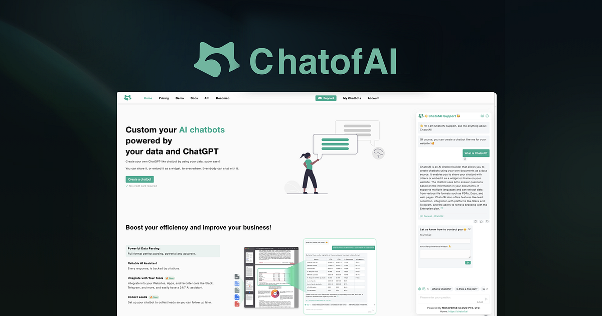 Boost your efficiency and improve your business with a custom no-code AI chatbot! 🚀 | Medium