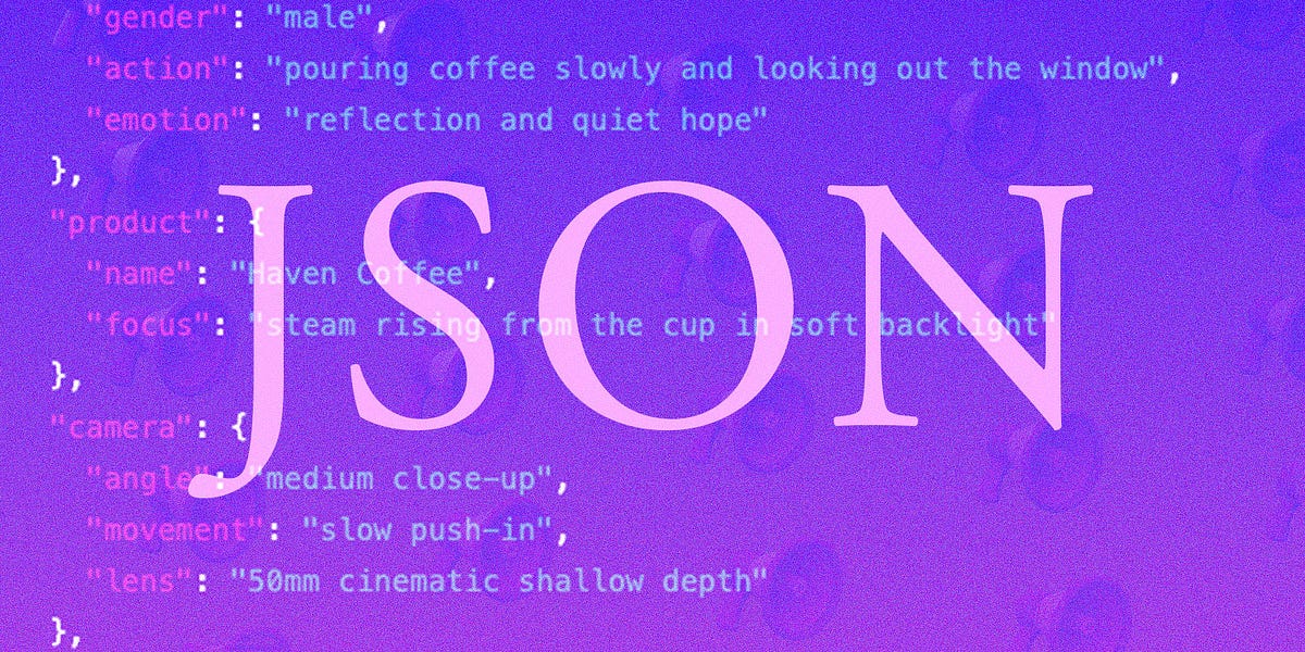How JSON Prompting Unlocked My Hidden Creative Control of VEO3 | by AI ...