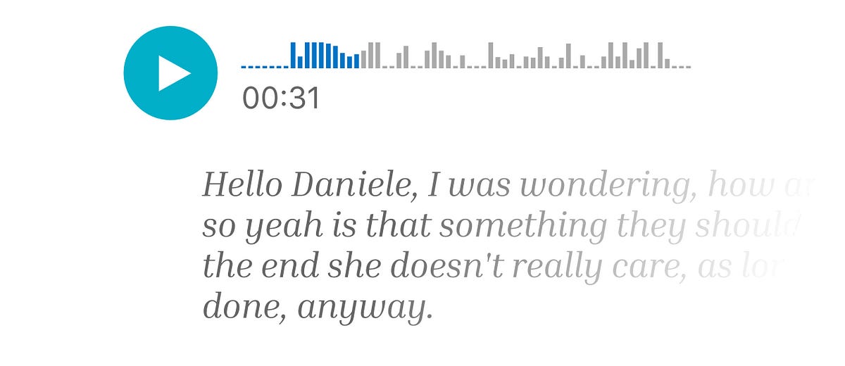 Captioning Telegram’s voice messages — Part 1 | by Daniele Conti | Medium