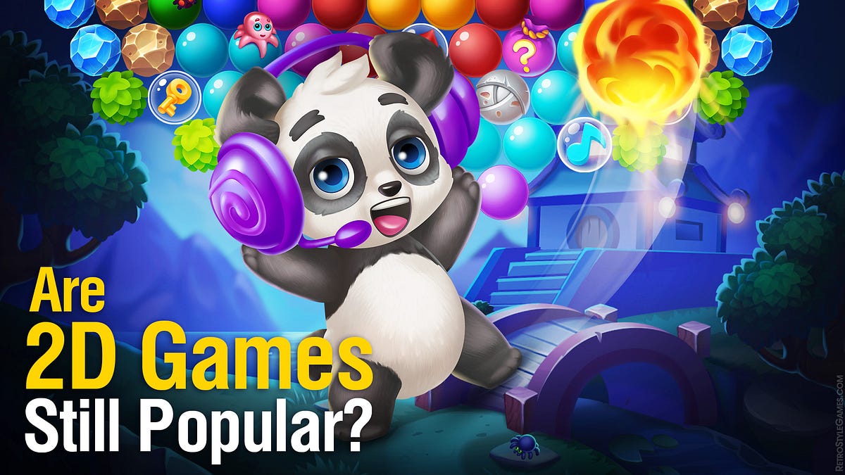 ARE 2D GAMES STILL POPULAR?. With the arrival of new console… | by RetroStyle Games | Medium