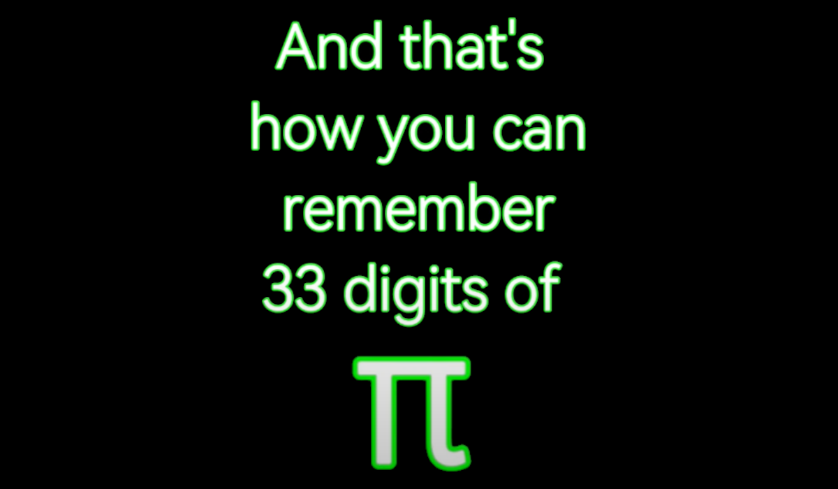 Remembering π to 33 Digits — A Mnemonic Challenge | by Problem Solving ...