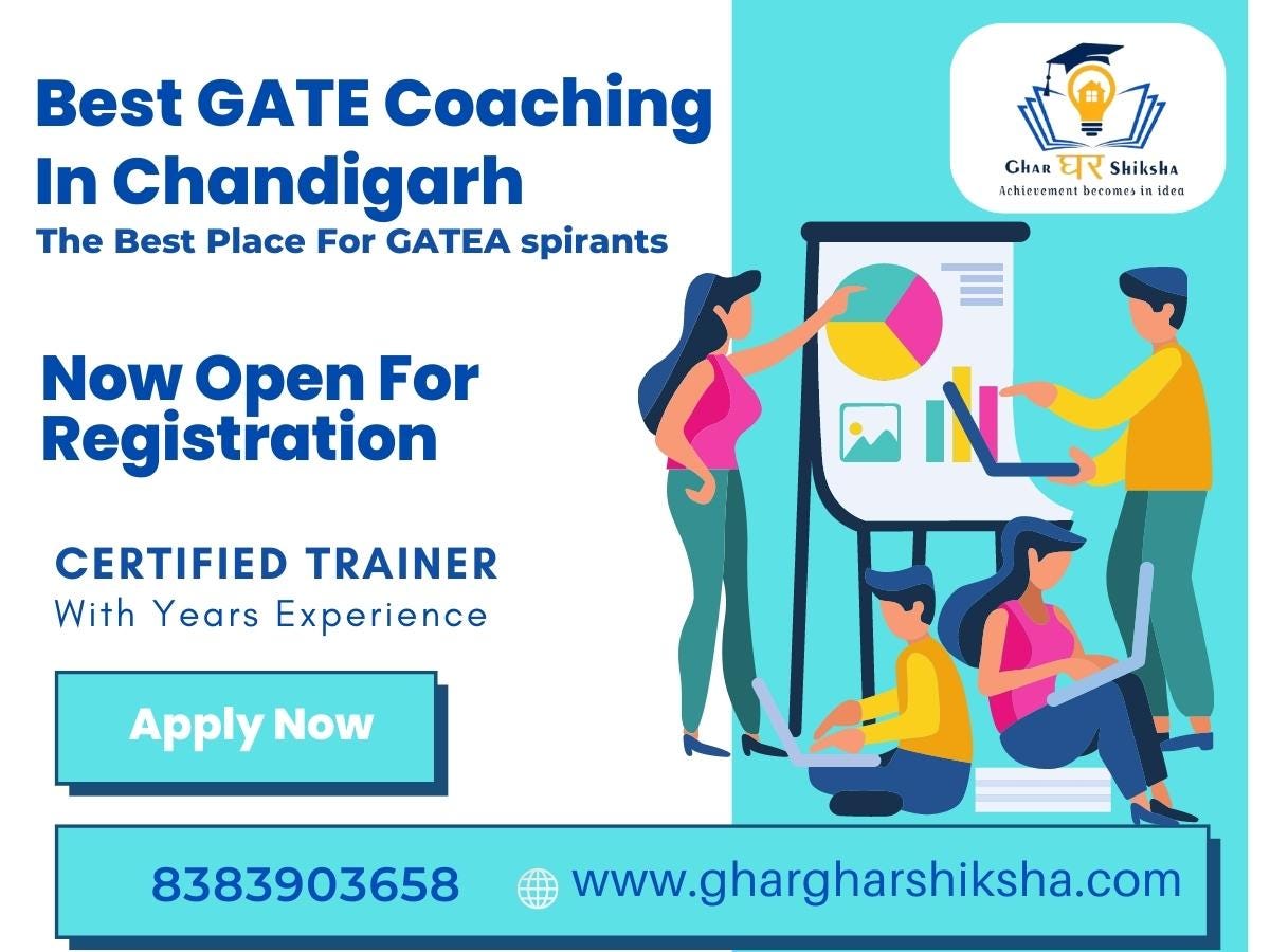 Top GATE Coaching In Chandigarh. In Chandigarh, there are many reputed ...