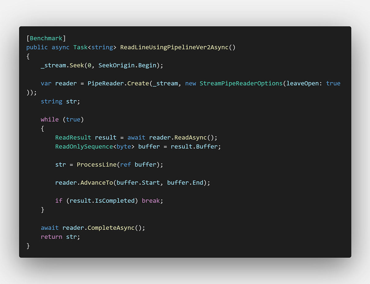 Evaluating “ReadLine using System.IO.Pipelines” Performance in C# — Part 2 | by Joni 【ジョニー】 | Medium