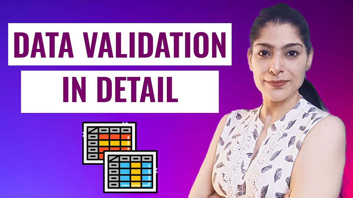 Unlock The Power Of Data Validation In Excel Your Gateway To Error Free Spreadsheets By
