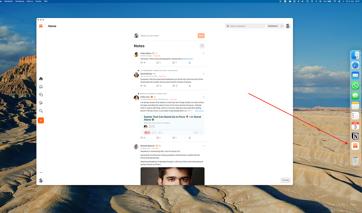 Get Your Substack App On Mac. Sort of | by Burk | Medium