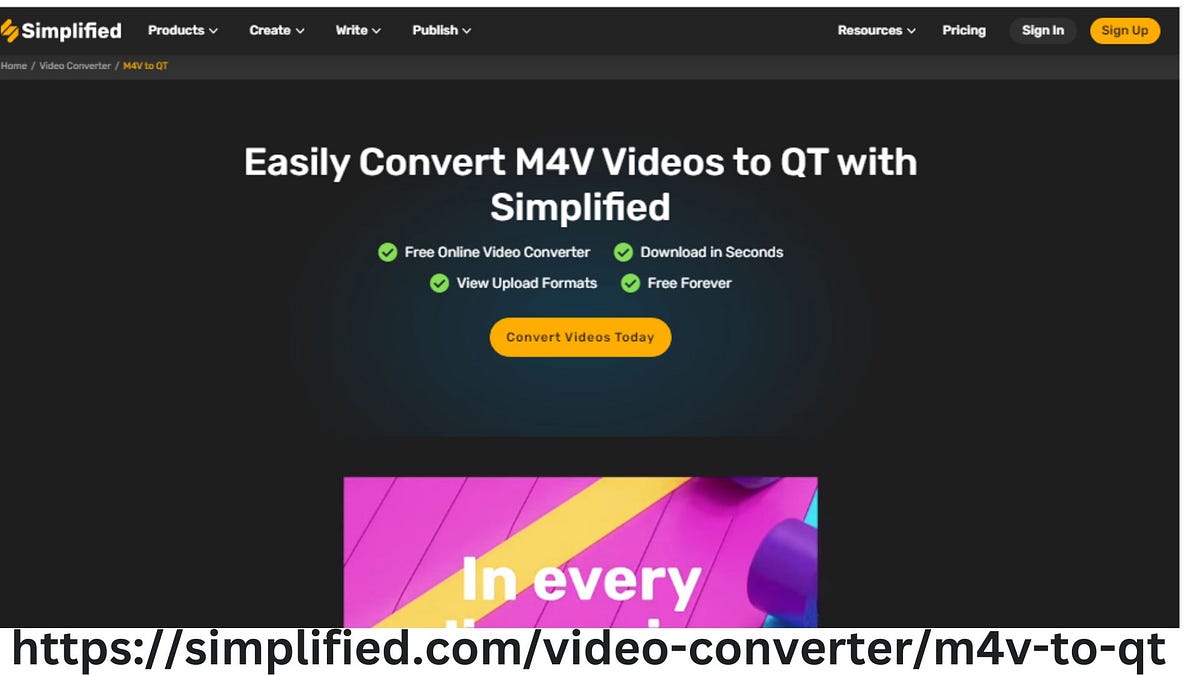 Simplified Video Converter Convert M4V To QT For Free Online By Simplified Video Converter Convert M4V To QT For Free Online By