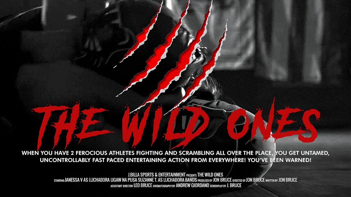 THE WILD ONES When you have 2 ferocious athletes fighting and all over ...