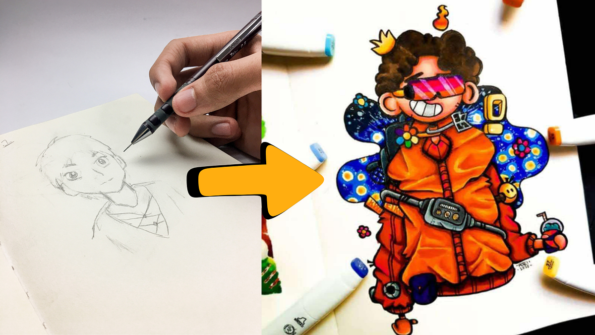How to Draw Your First Character Like a Pro! | by Adreiiu Arts | Nov ...