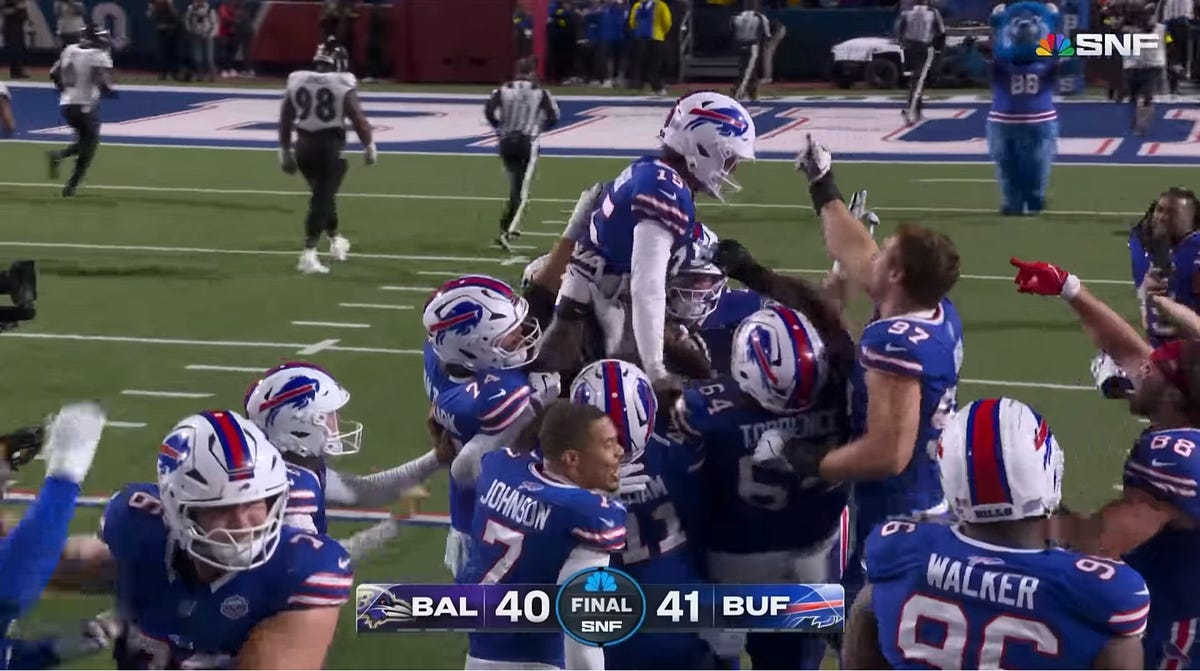 Already Game of the Year in Week One? Bills vs Ravens Insane Comeback Ends in Game-Winning Field ...