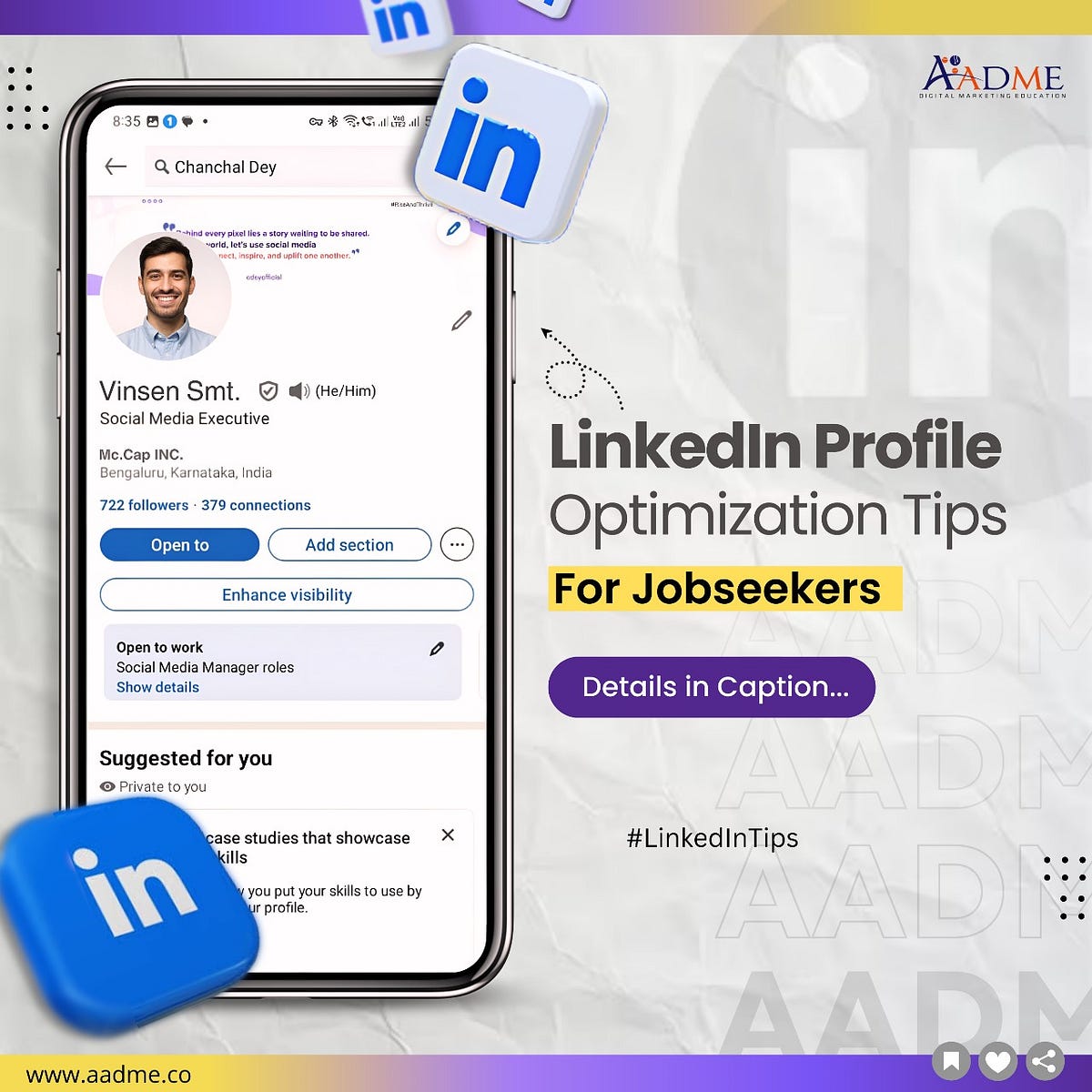 Boost your job search with a strong LinkedIn profile! 🚀 ️Optimize your ...