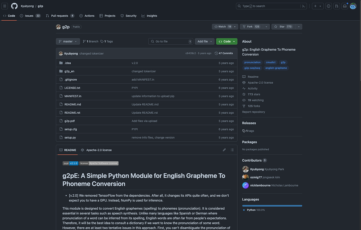 G2P_EN : 英語のテキストを音素に変換する機械学習モデル. 英語のテキストを音素に変換する機械学習モデルであるG2P-ENのご紹介です。 | by Kazuki Kyakuno ...