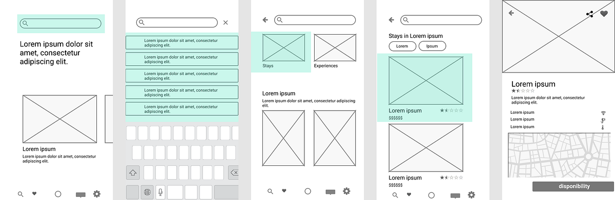 Ironhack Prework; UI Challenge 2: wireframe. | by Luna | Medium